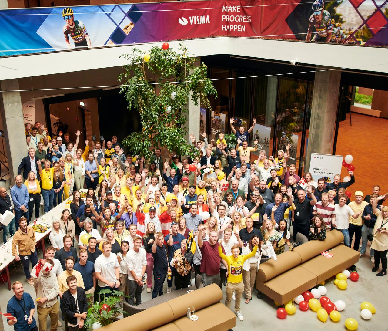 Het verhaal van onze sponsoring van Team Jumbo-Visma | Visma Blog