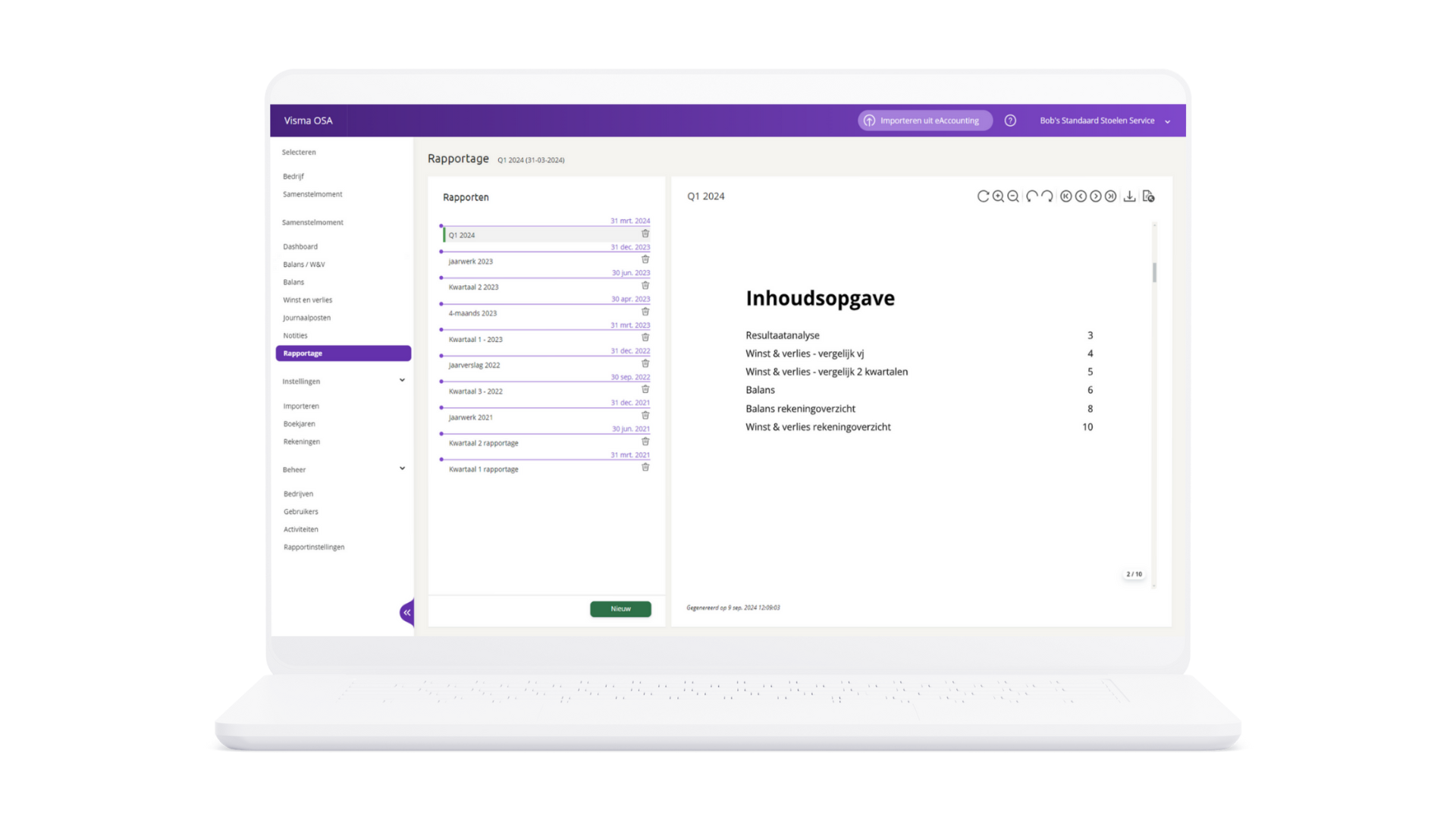 Samenwerking Pinkweb en Visma eAccounting Accountancy: veilig en gemakkelijk rapporten delen
