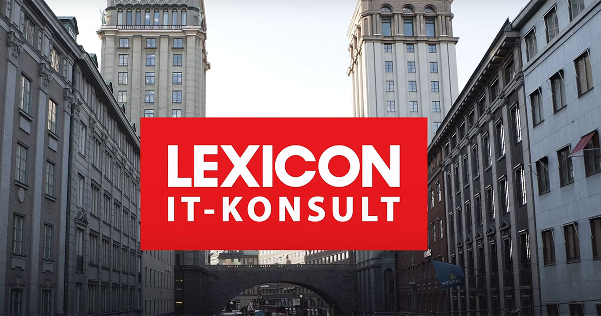 Lexicon IT-konsult over Visma.net ERP - Visma Software